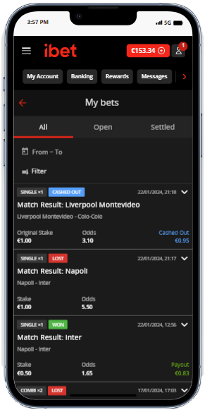 Where can I find my betting history? – Help Centre